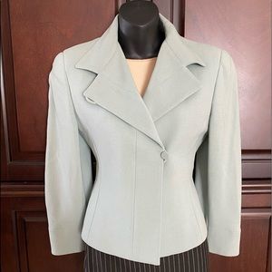 Emporio Armani | Jackets & Coats | Vintage Emporio Armani Mint Green Blazer Size 40 | Poshmark